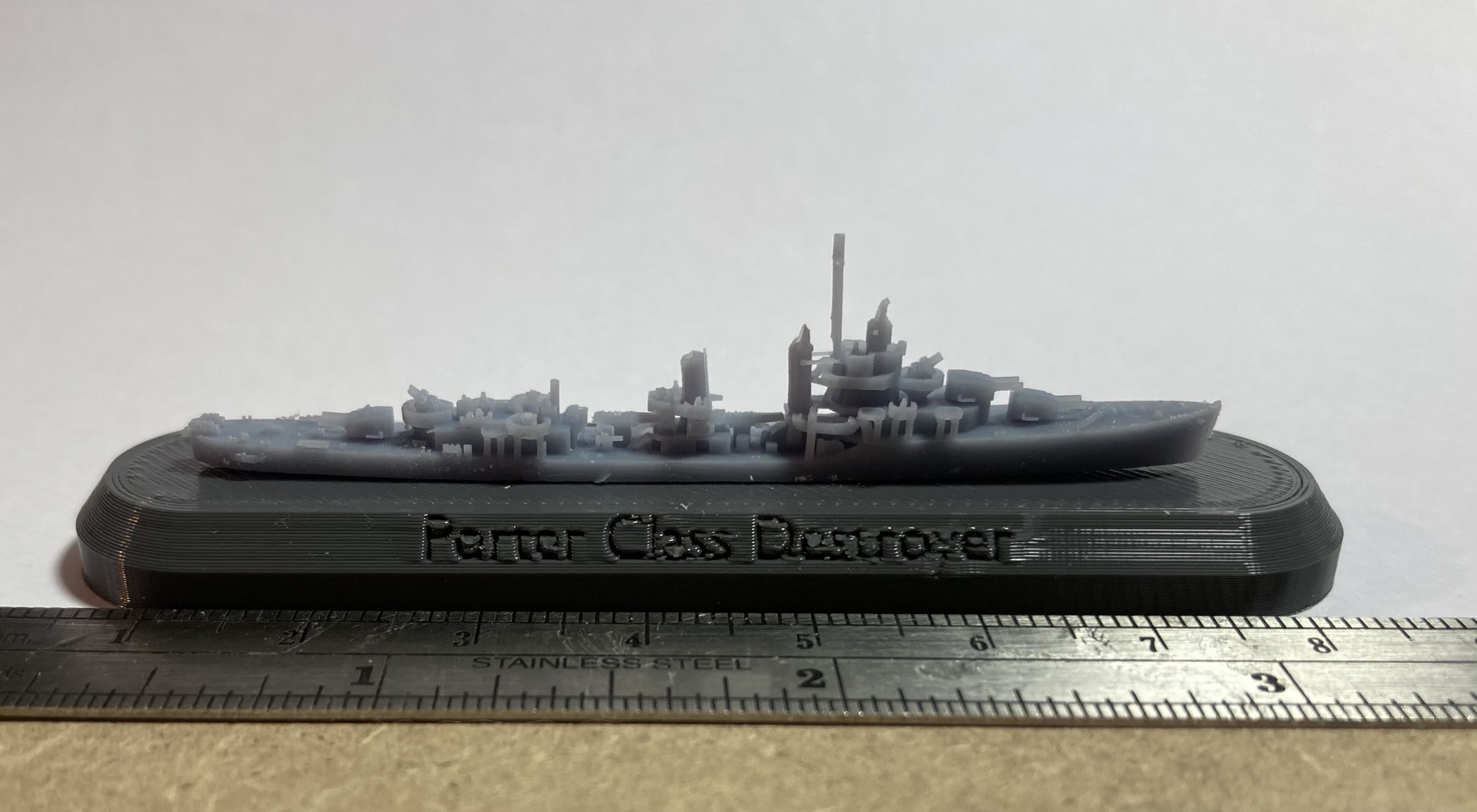 USN Porter class Destroyer (1943 - 6 x 5 inch guns) by Allan's Corner ...