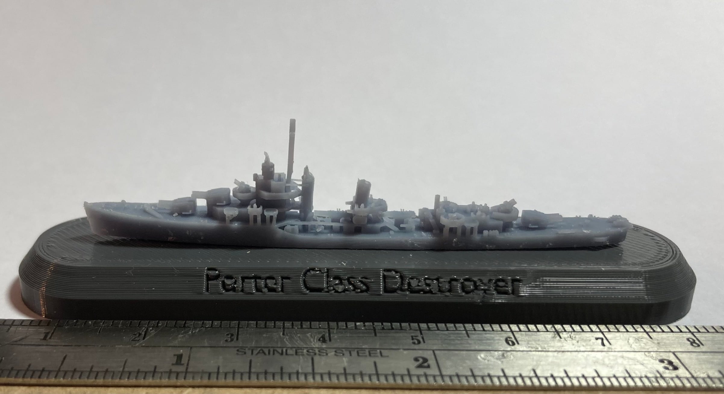 USN Porter class Destroyer (1943 - 6 x 5 inch guns) by Allan's Corner ...
