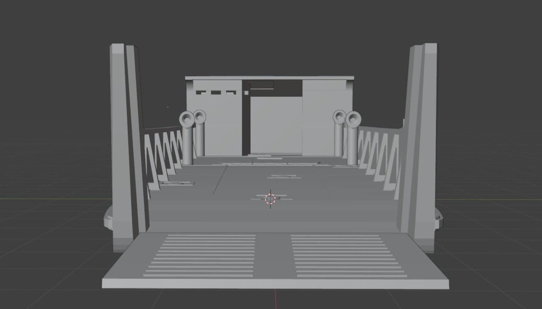 Landing Craft Mechanised - Mk1 by Allan's Corner - Wargaming3D