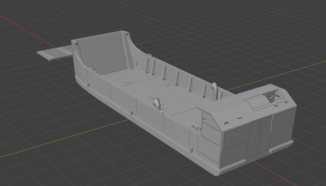 Landing Craft Mechanised - Mk1 by Allan's Corner - Wargaming3D
