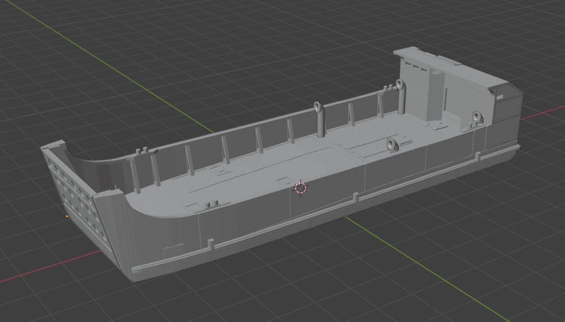 Landing Craft Mechanised - Mk1 by Allan's Corner - Wargaming3D