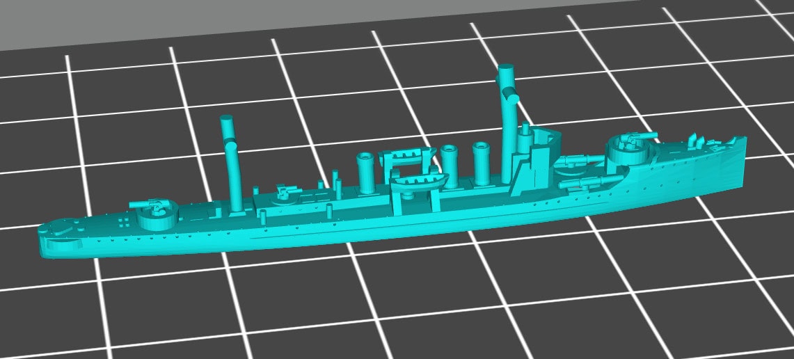 Hr.Ms. Z 5 Class Torpedo boat by Allan's Corner - Wargaming3D