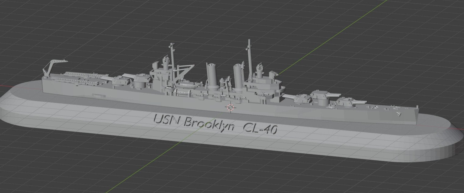 Brooklyn Class light Cruisers by Allan's Corner - Wargaming3D
