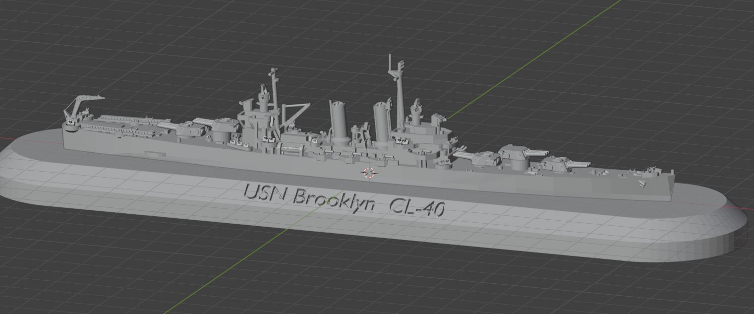 Brooklyn Class light Cruisers by Allan's Corner - Wargaming3D