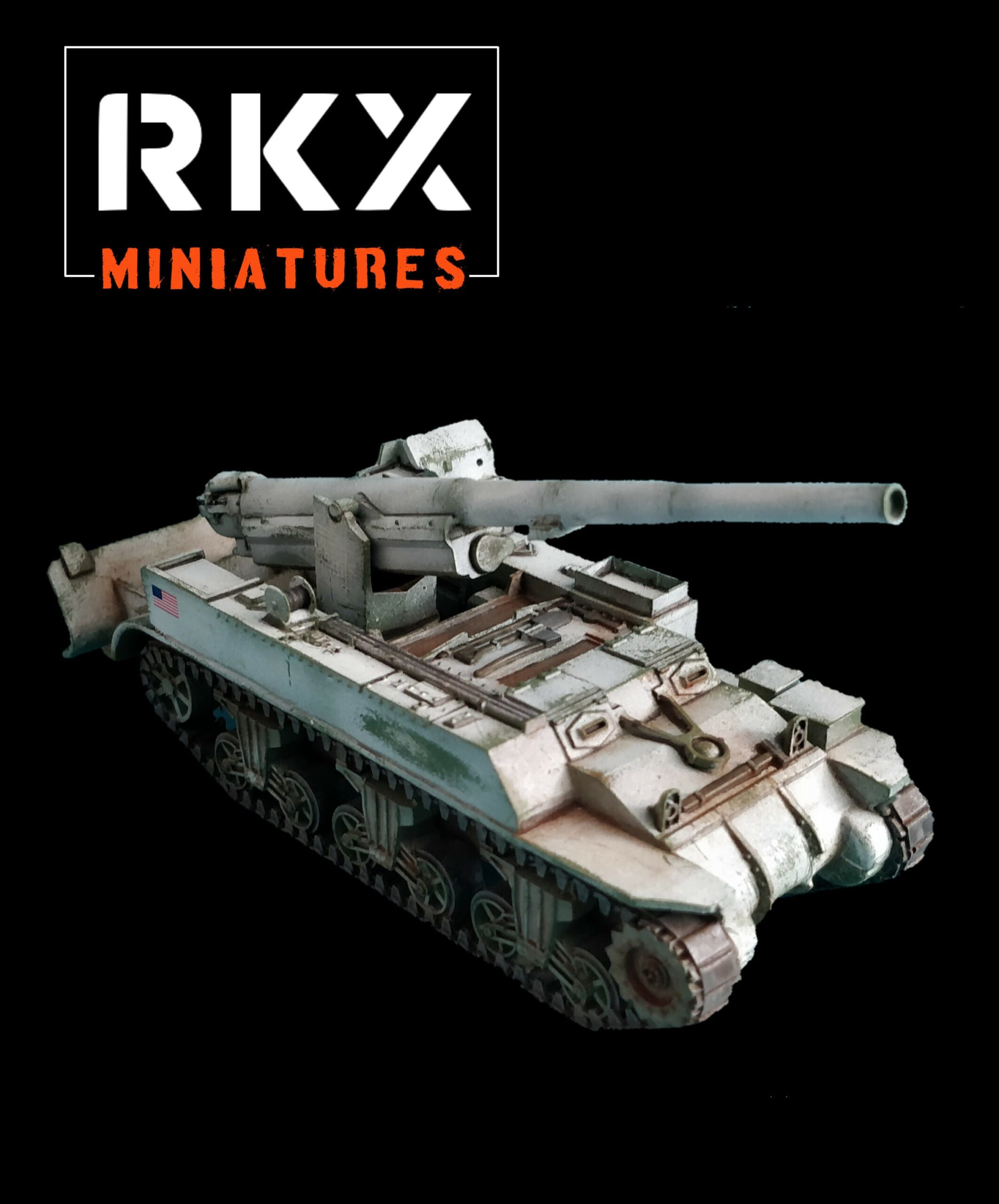 US M12 GMC by RKXminiatures - Wargaming3D
