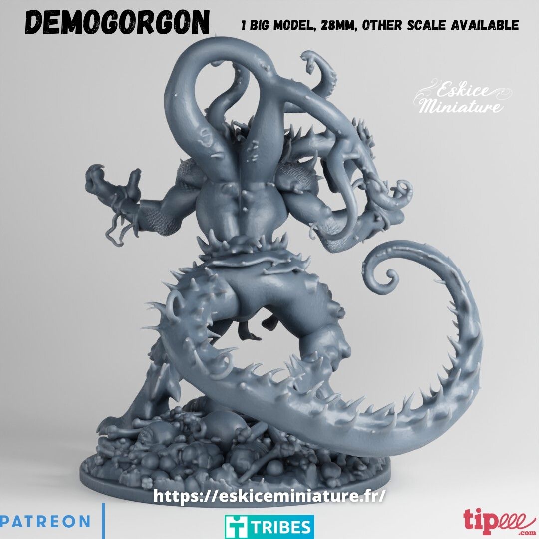 Demogorgon - 32mm by Eskice Miniature - MiniHoarder