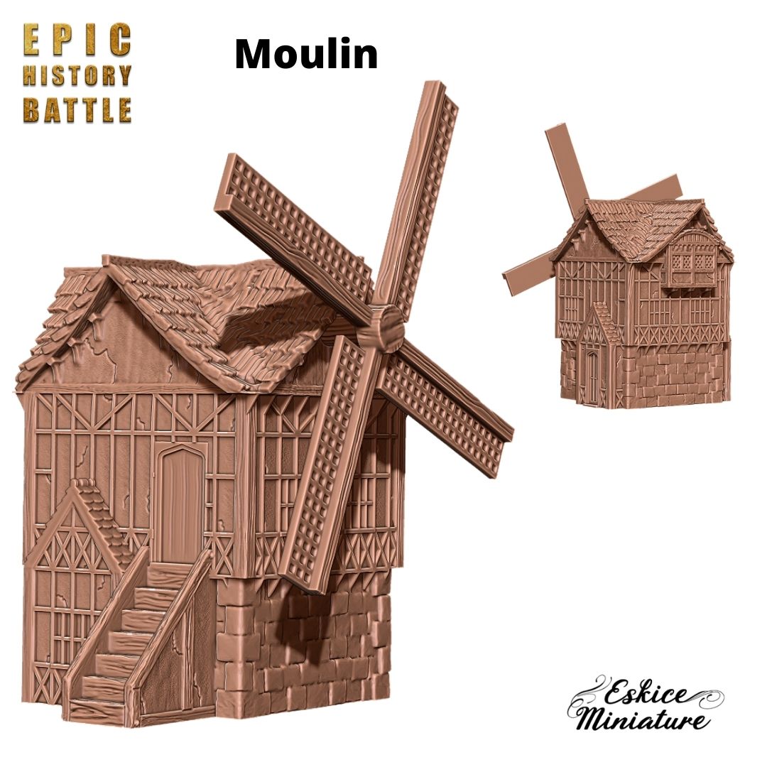 Hundred Years War and Medieval - FULL SCENERY COLLECTION - 15mm EHB ...