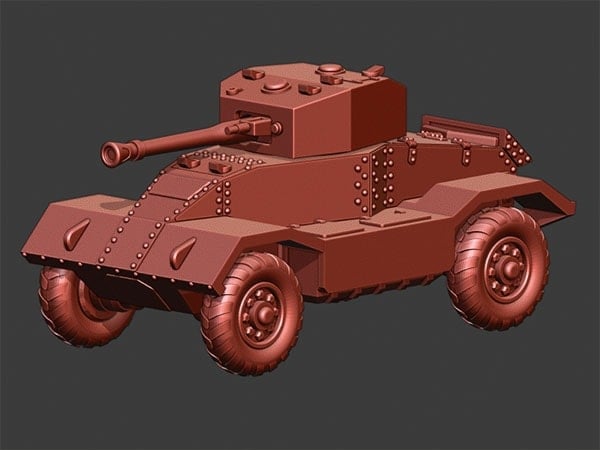 AEC Armoured Car Mk.II & Mk.III by mojobob.hoochyman - Wargaming3D