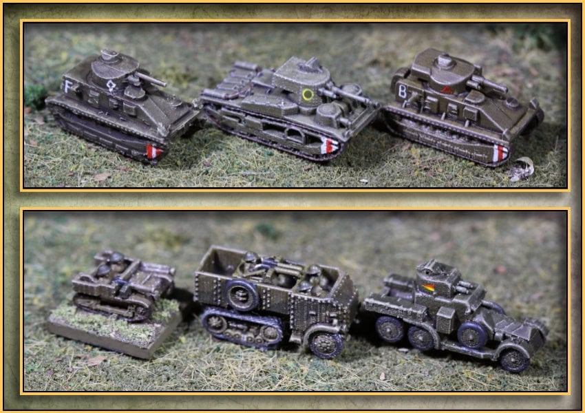 Interwar British Micro Pack - Tanks by mojobob.hoochyman - Wargaming3D