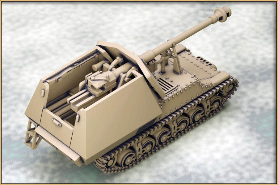 Marder 1 (Lorraine) by Mojobob Hoochyman - Wargaming3D