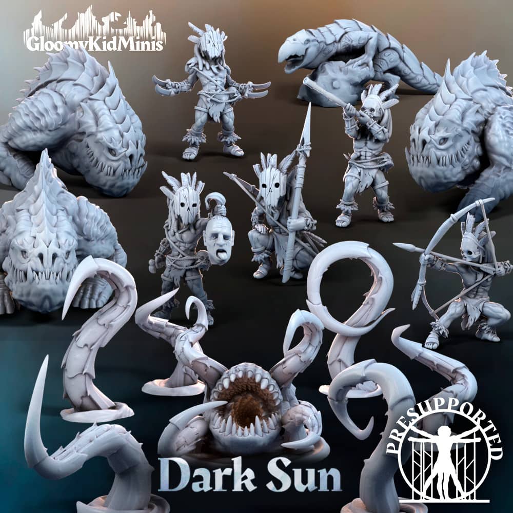 Dark Sun pt2 Full Set by GloomyKidMinis - MiniHoarder