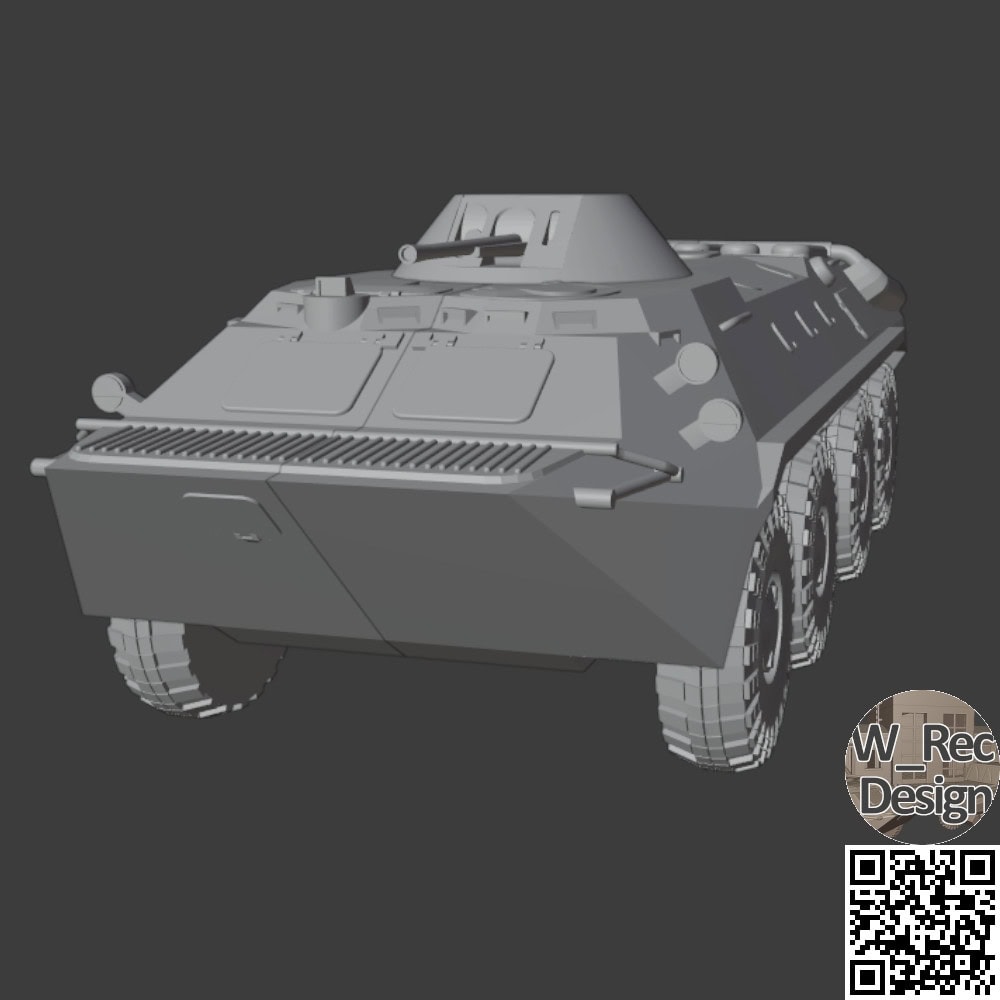 BTR-70 by wrecdesign - Wargaming3D
