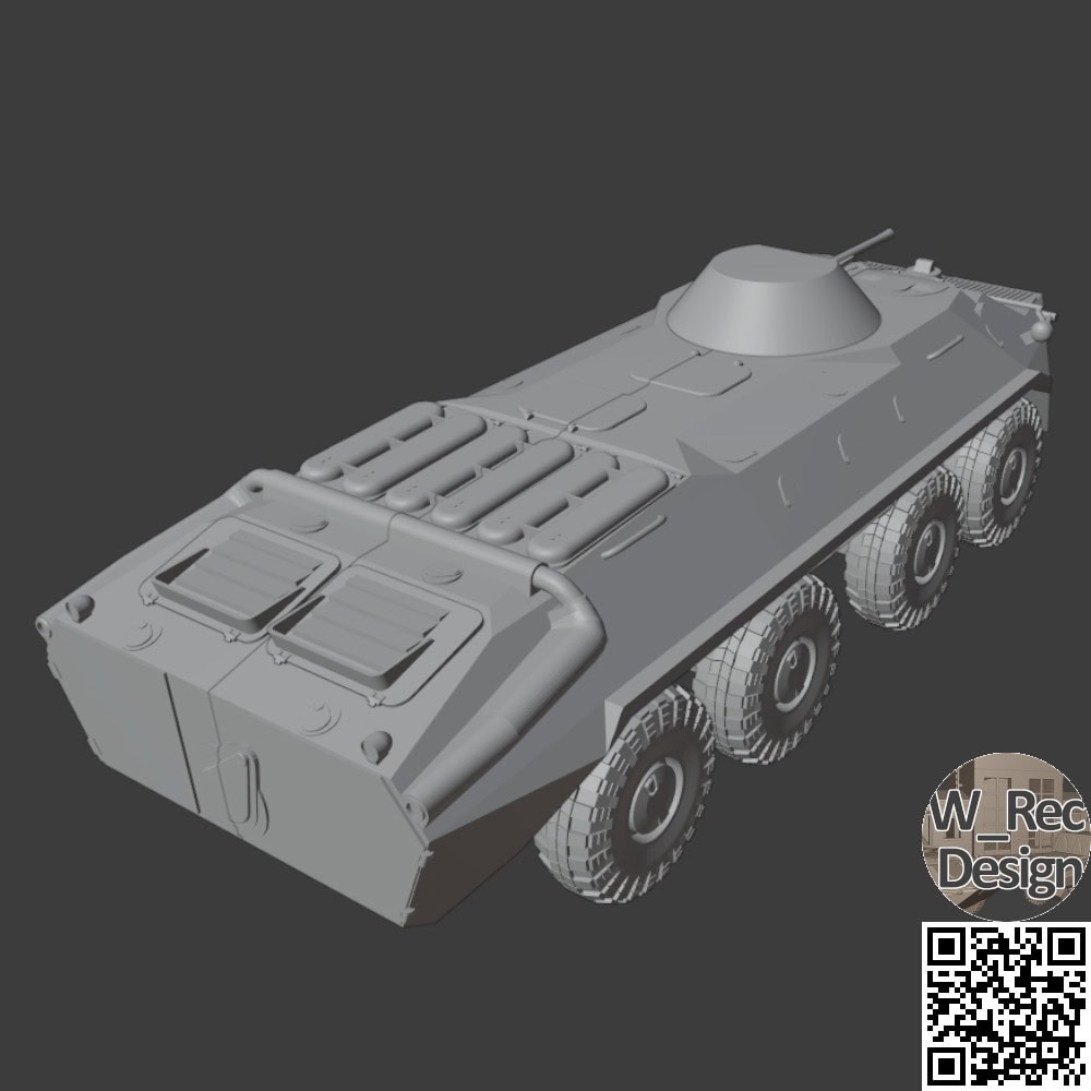 BTR-70 by wrecdesign - Wargaming3D