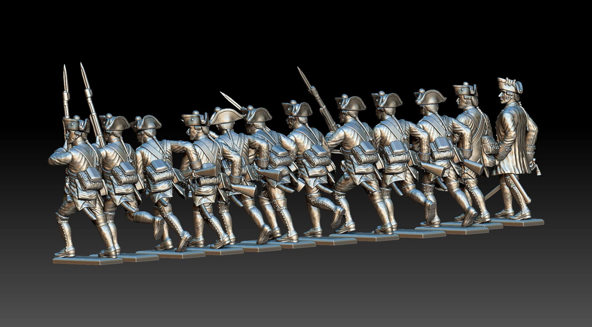 SYW Prussians / AWI Hessians - Musketeers Charging by Black Watch ...