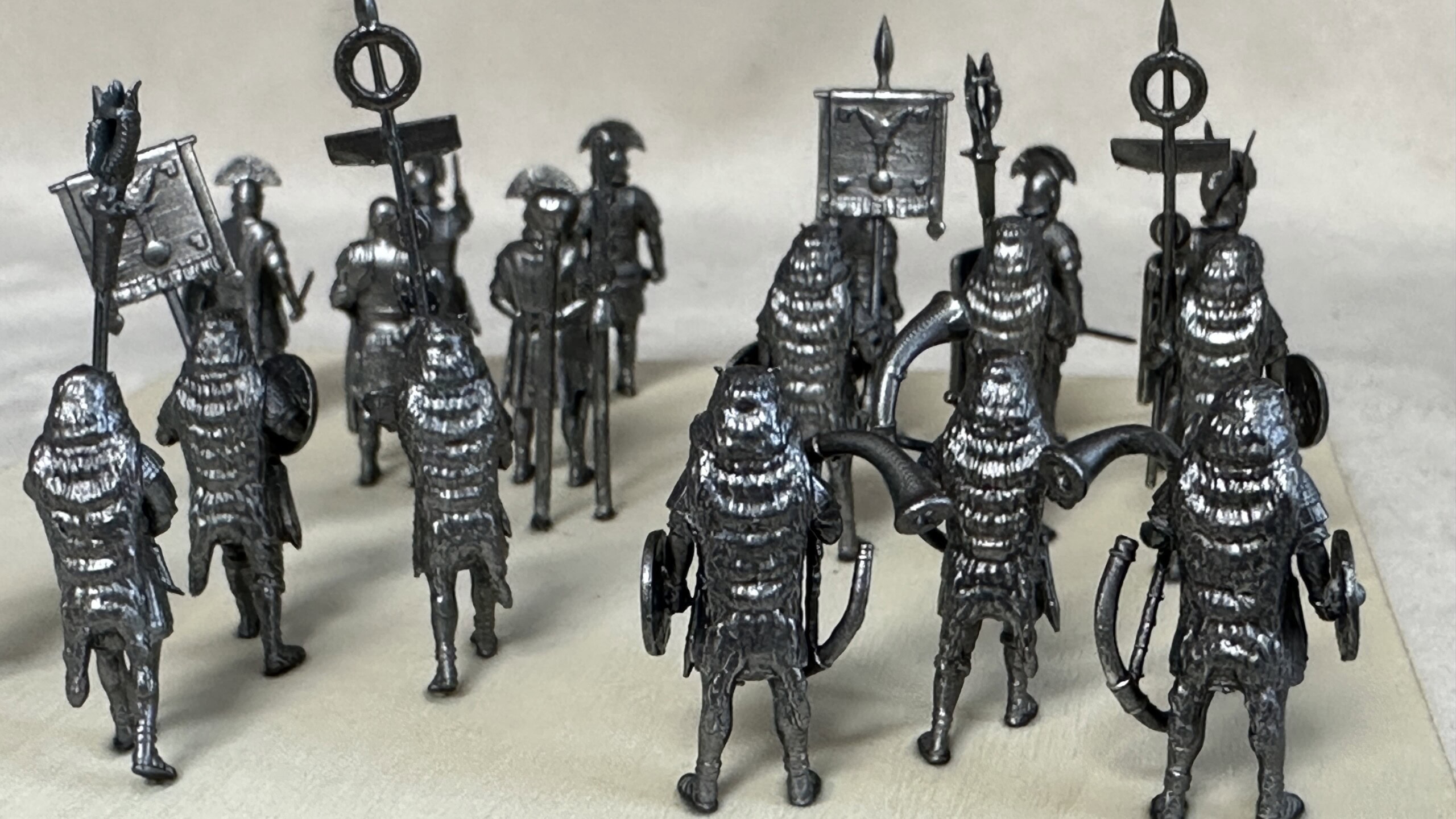 Roman Legionaries Command Set 180 AD by Black Watch Miniatures ...