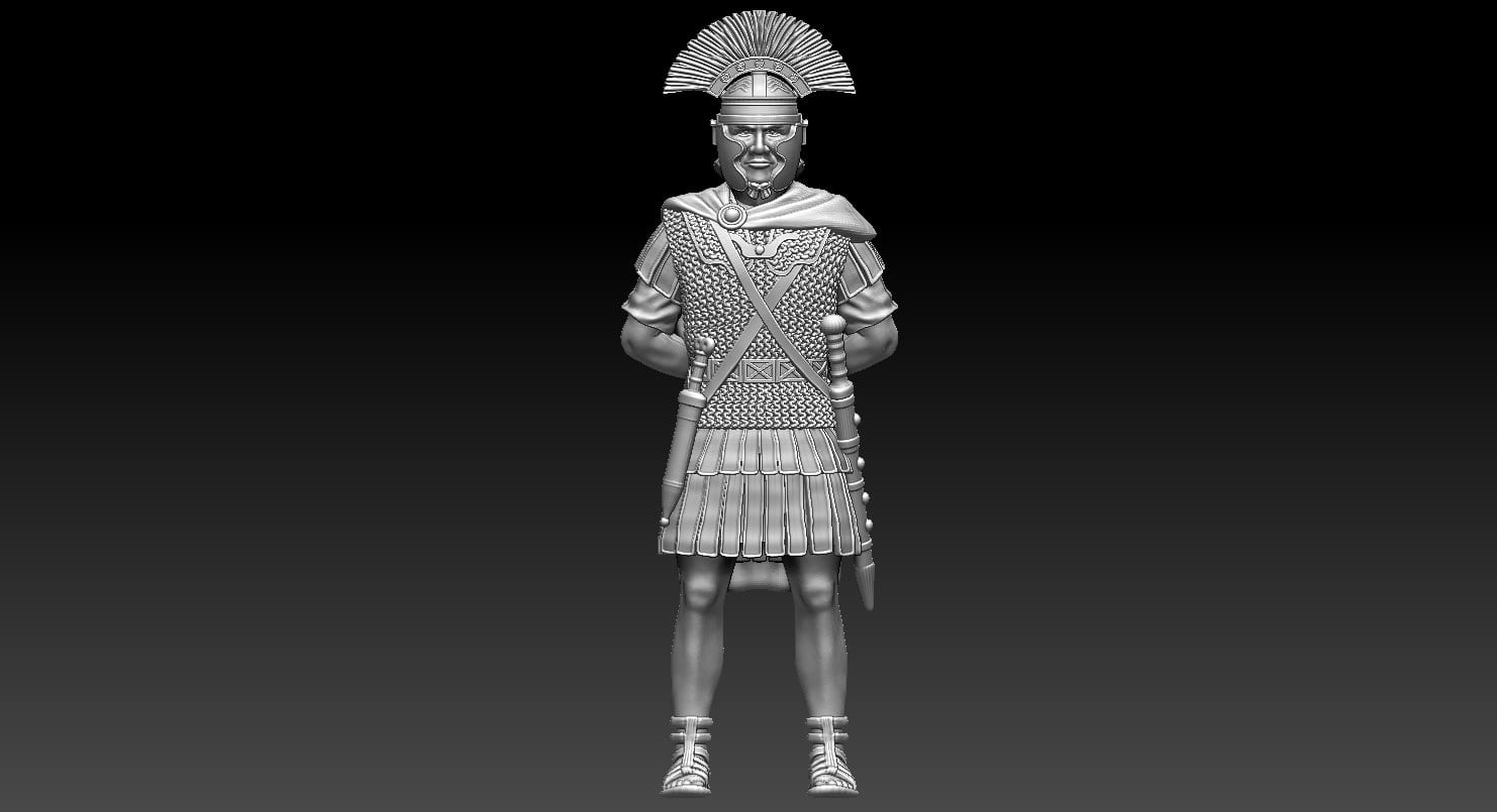 Roman Legionaries Command Set 180 AD by Black Watch Miniatures ...