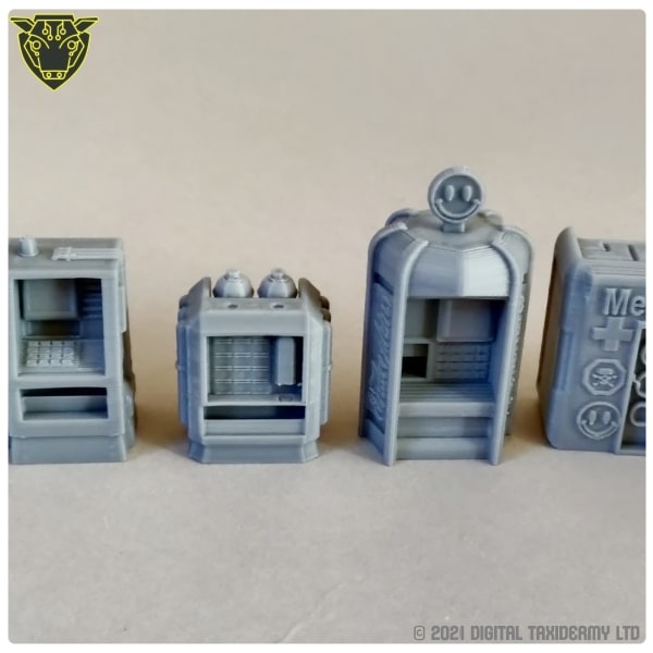 Vending Machines Selection by Digital Taxidermy - Wargaming3D