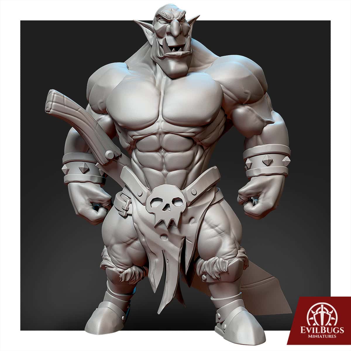 Orc Krag Giantkiller by Evil Bugs - MiniHoarder