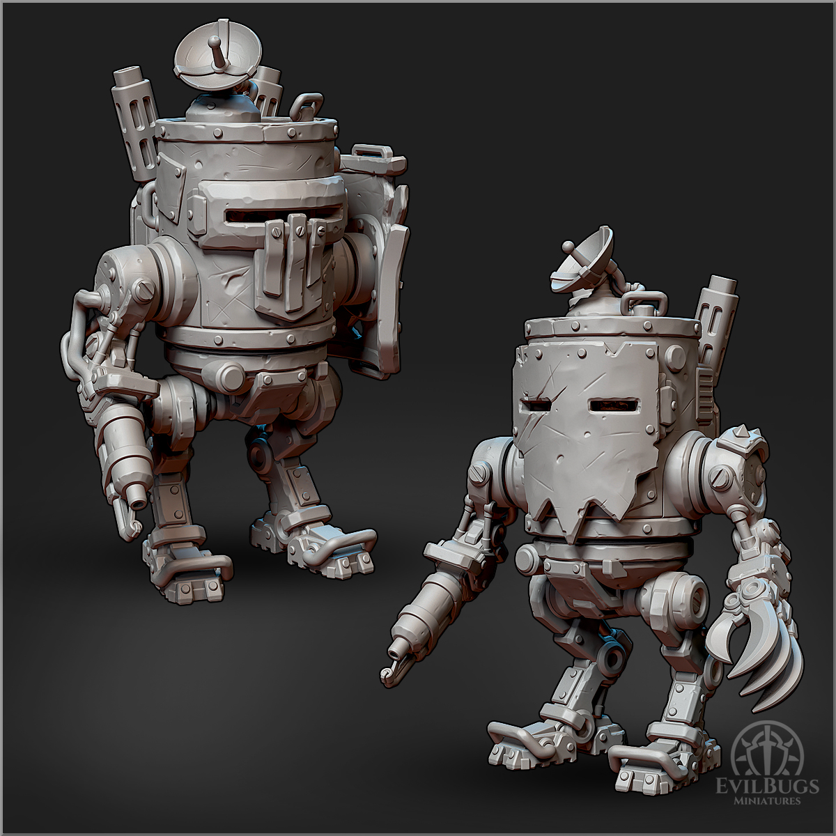 KillaHunter - Orc Battle Mech by Evil Bugs - MiniHoarder