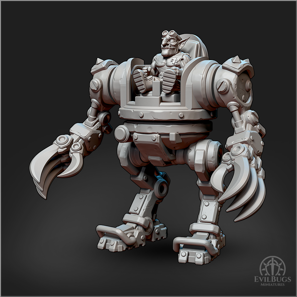 KillaHunter - Orc Battle Mech by Evil Bugs - MiniHoarder