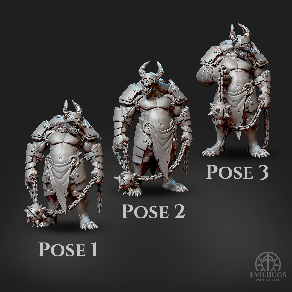 Drakkhal – Lord of the Chain-Flail by Evil Bugs - MiniHoarder