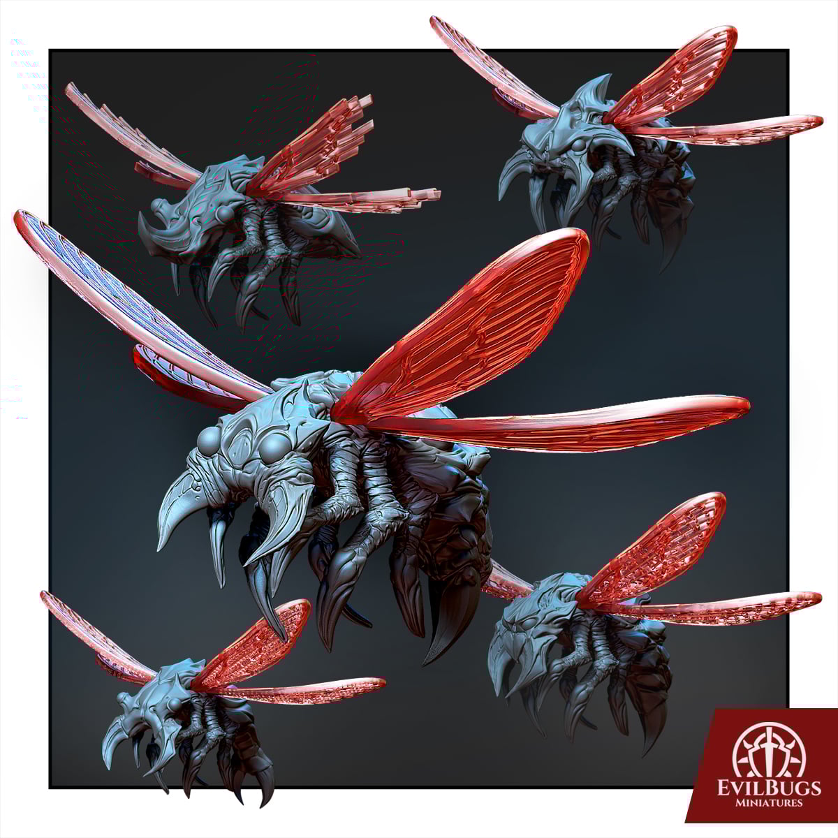 Swarm of Darkness by Evil Bugs - MiniHoarder