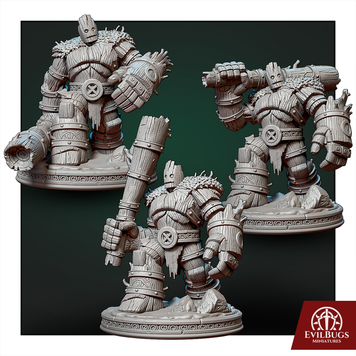 Wooden Giant by Evil Bugs - MiniHoarder