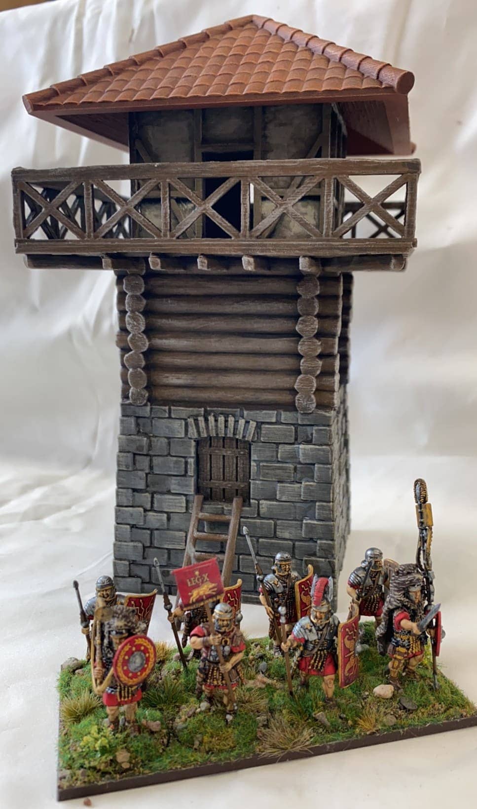 Roman Watchtower by Wozname's Fiendish Thingies - Wargaming3D