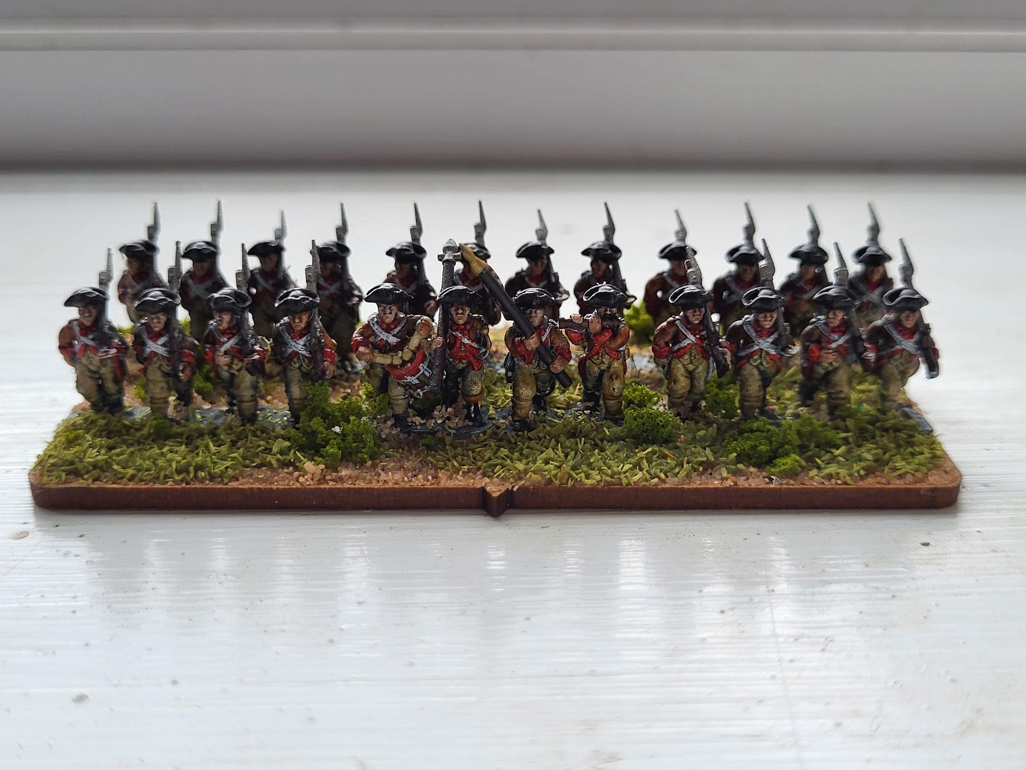 AWI Continental Infantry by Ranks of Resin - Wargaming3D