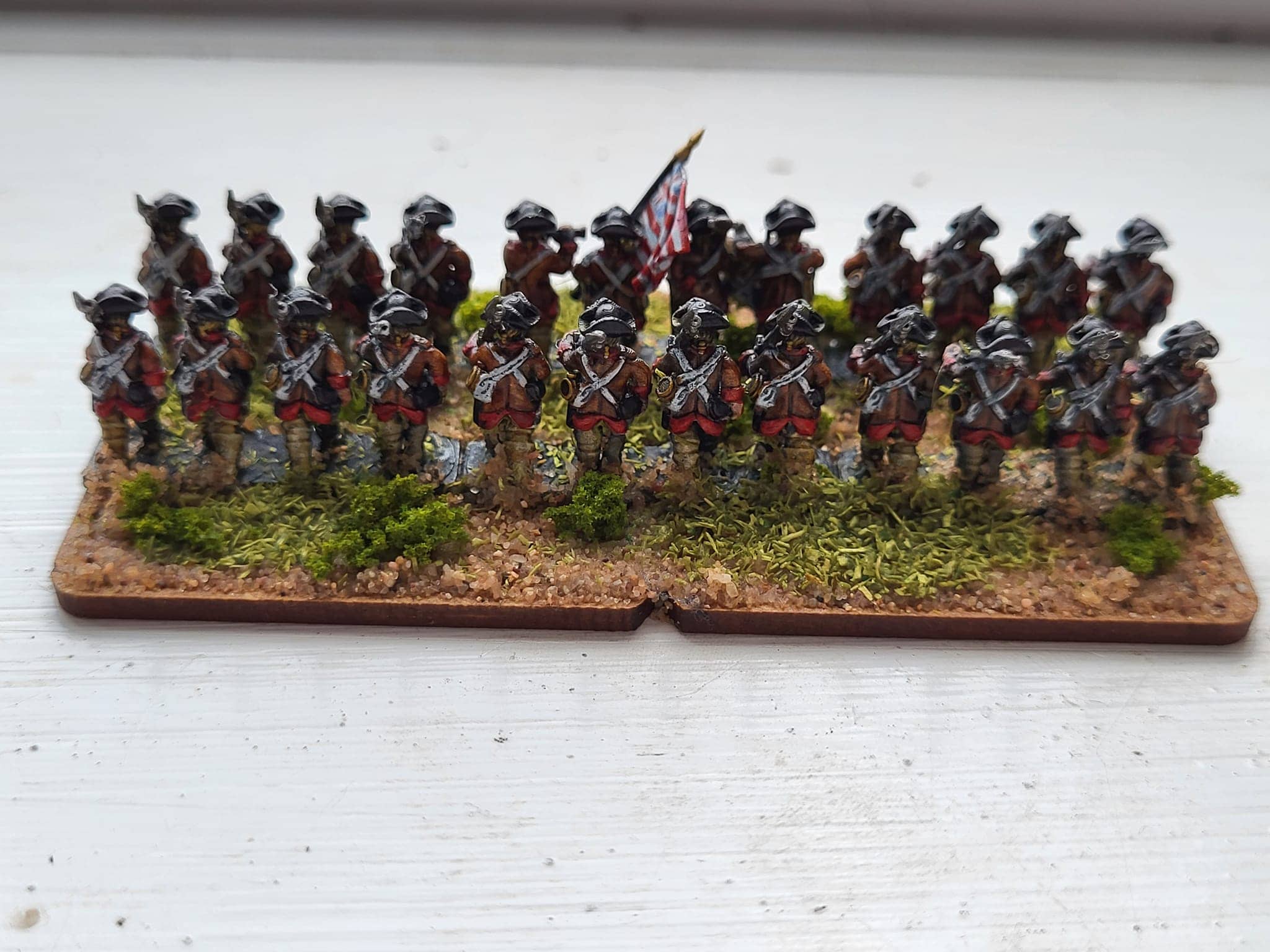 AWI Continental Infantry by Ranks of Resin - Wargaming3D