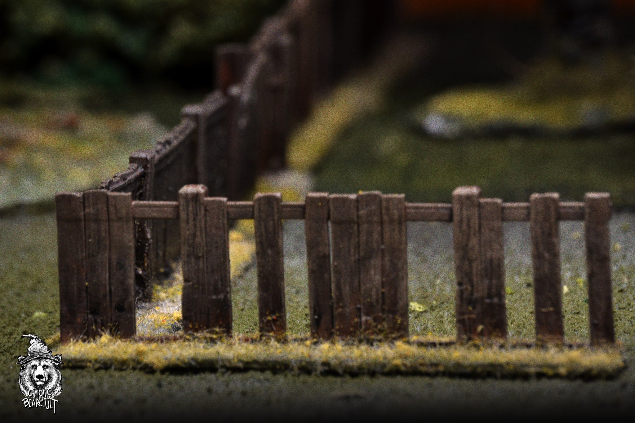Wooden Fence Sections 5cm (5pcs) for 28mm by Chthonic Bearcult ...