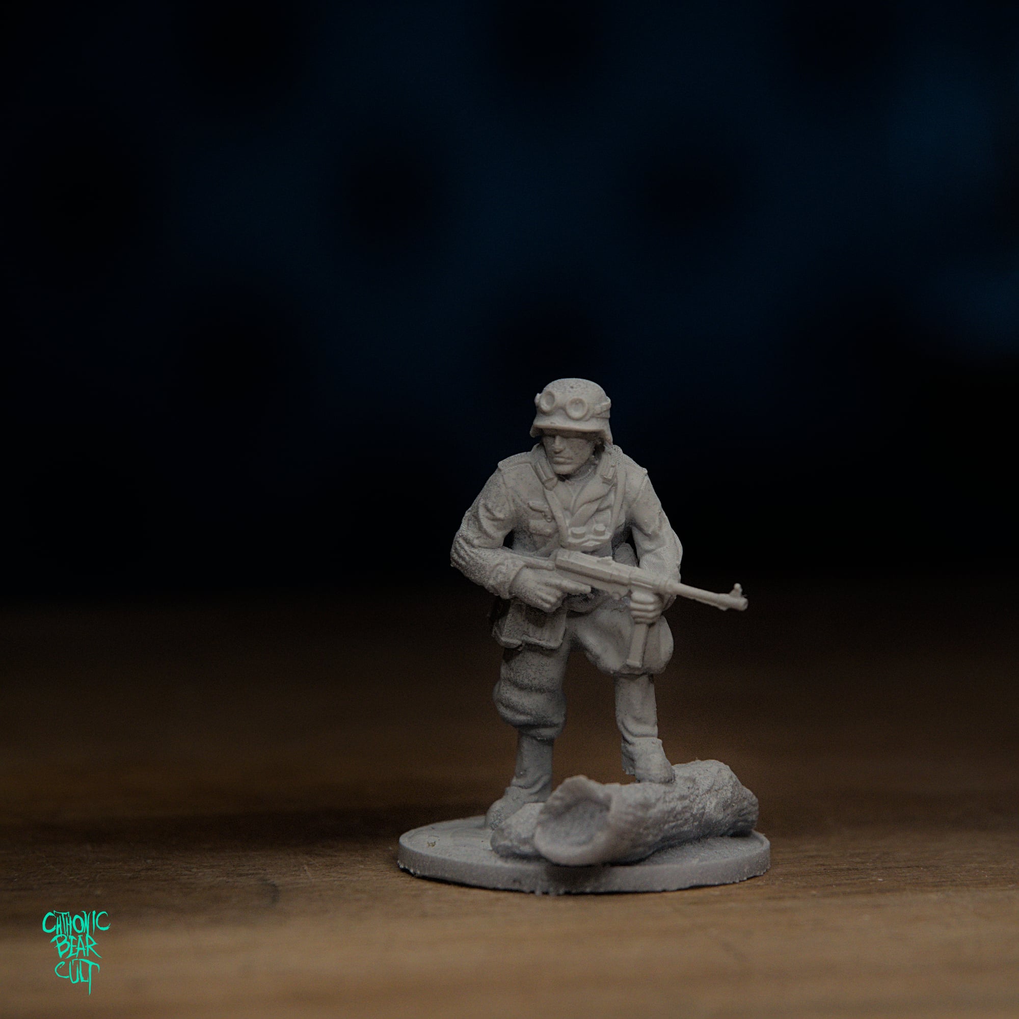 German Pioneer Platoon Commander by Chthonic Bearcult Miniatures ...