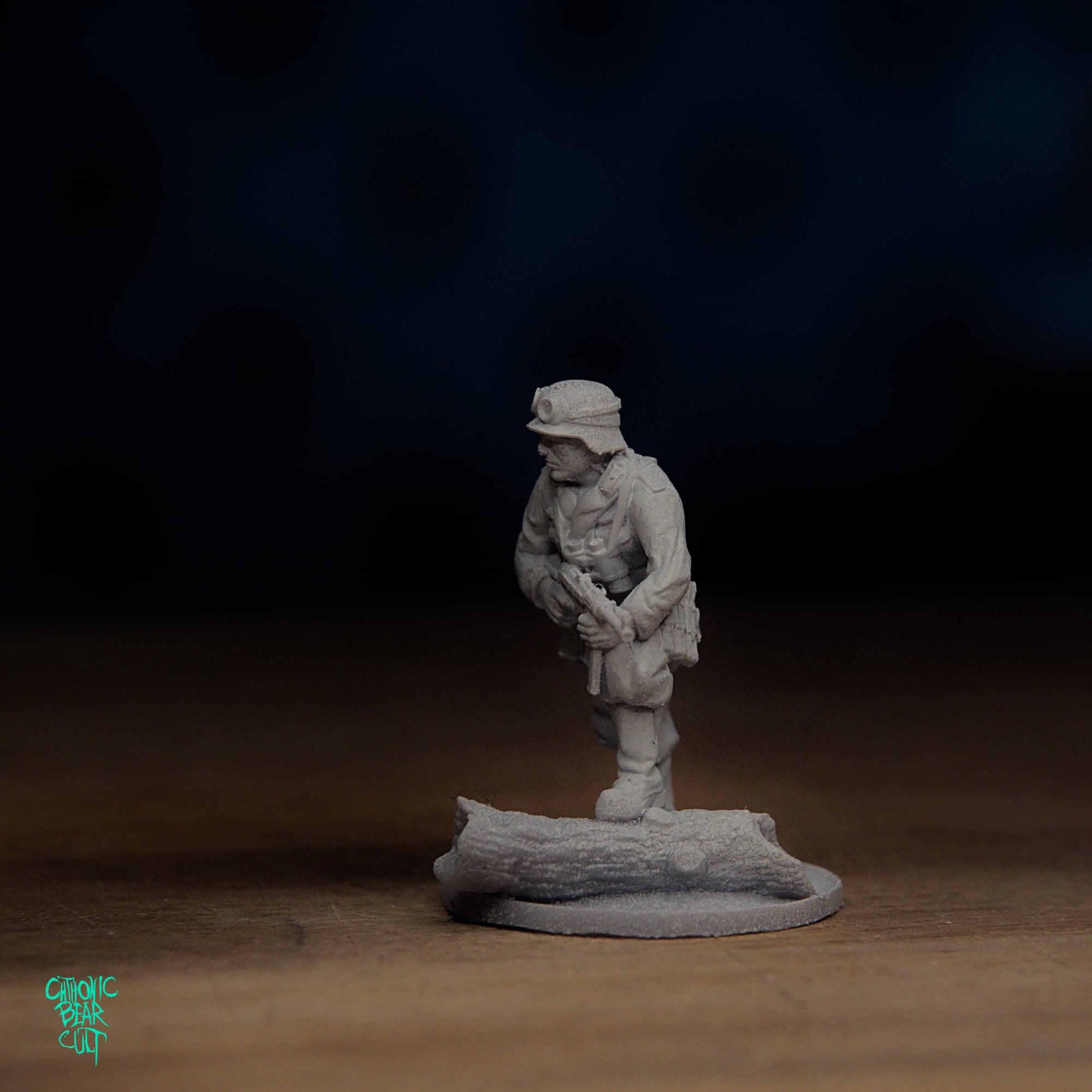 German Pioneer Platoon Commander by Chthonic Bearcult Miniatures ...