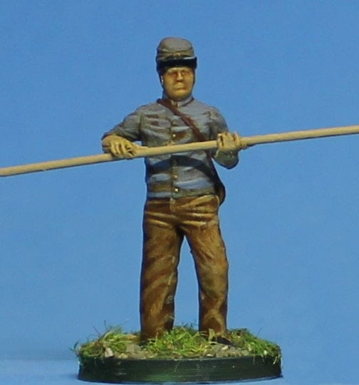 ACW CSA Artillery rammer 28mm by Fernando Pedrazzoli - Wargaming3D