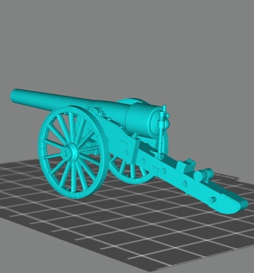 ACW 30pdr Parrot rifle 28mm - Late Model by Fernando Pedrazzoli ...