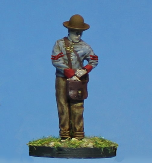 ACW CSA Artillery firer corporal in Tennessee hat 28mm by Fernando ...
