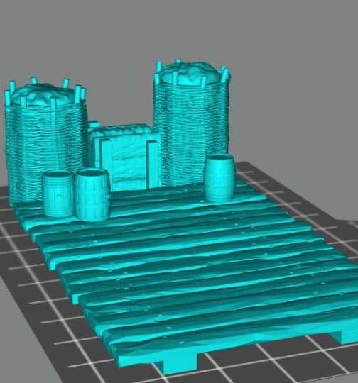ACW Artillery Redoubt 28mm by Fernando Pedrazzoli - Wargaming3D