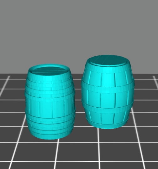 Barrels 2 designs Multi scale by Fernando Pedrazzoli - MiniHoarder