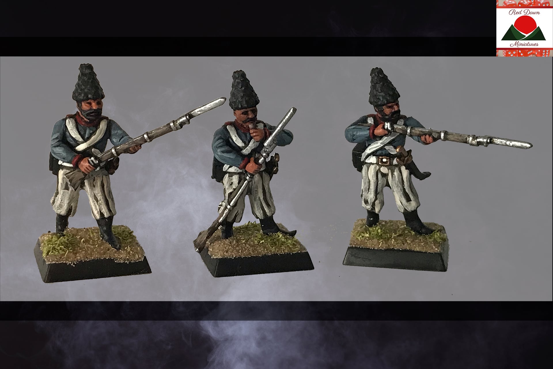 28mm Napoleonic Qajar Persian Infantry by Red Dawn 3D Miniatures ...
