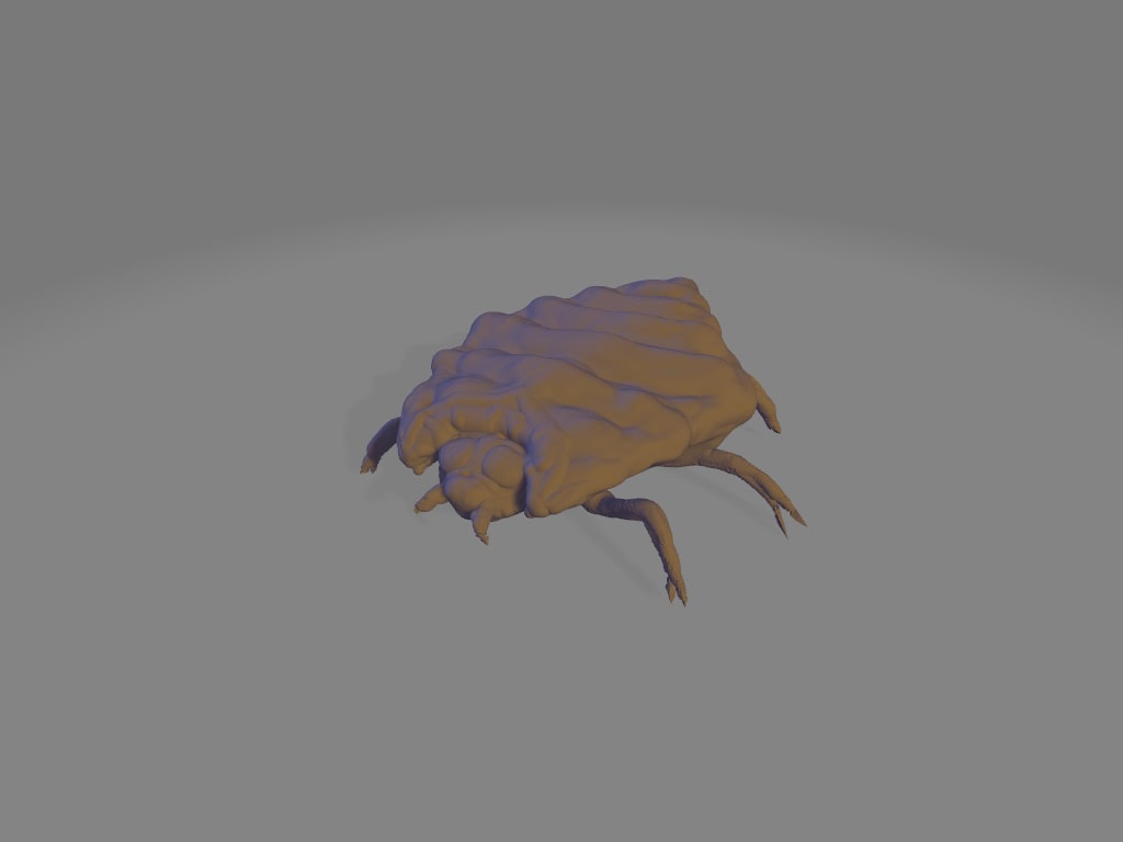 Space Bug - Roach Carrier Bug by Gametree 3d Print Scenics - MiniHoarder