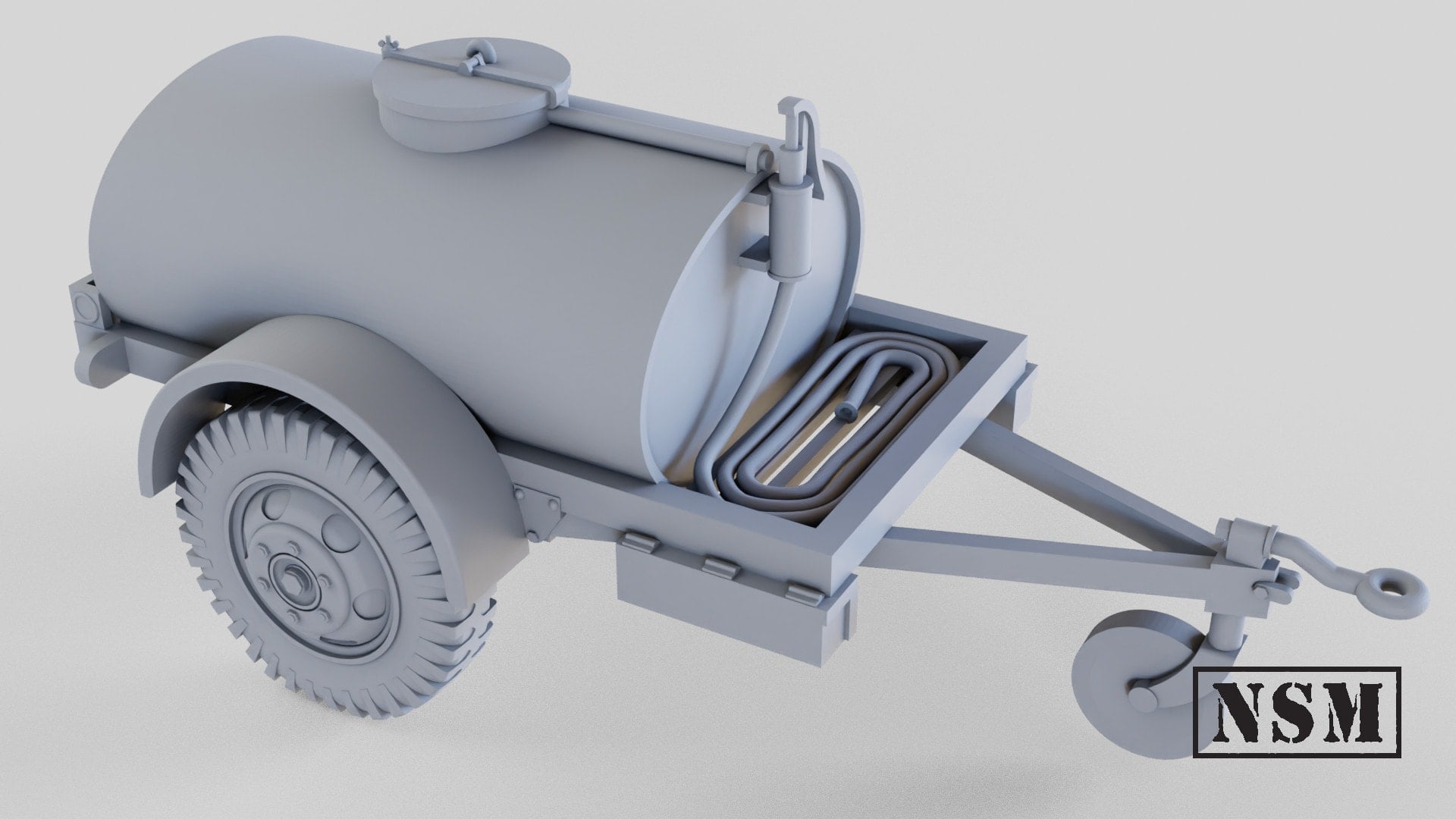 G-527 Water Trailer by Night Sky Miniatures - Wargaming3D