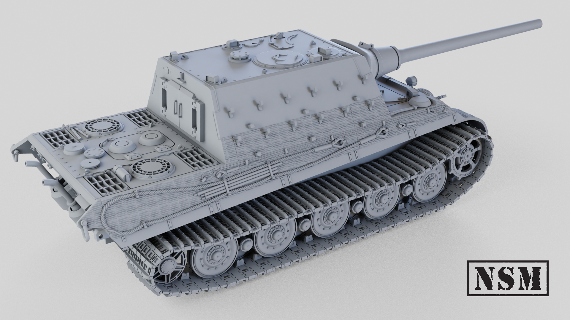Jagdtiger - Jagdpanzer VI with Zimmerit by Night Sky Miniatures ...