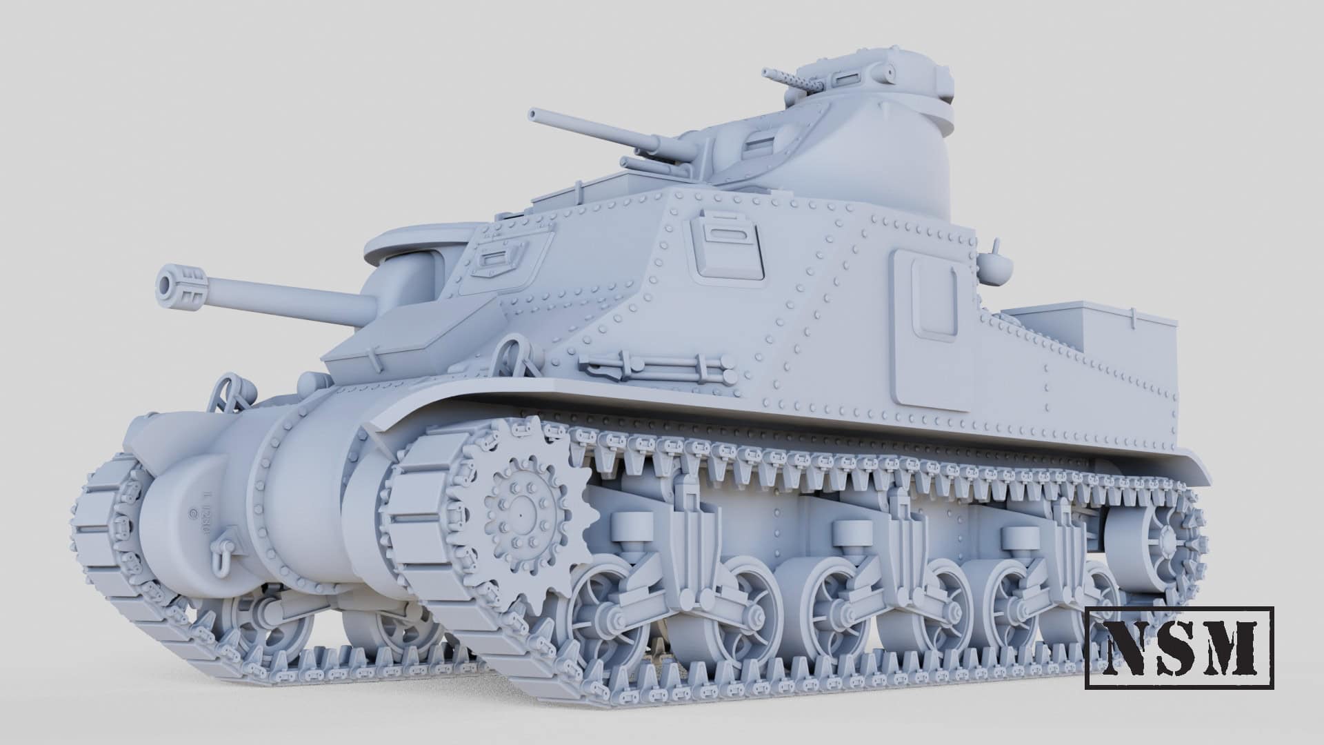 M3A3 and M3A5 Lee by Night Sky Miniatures - Wargaming3D