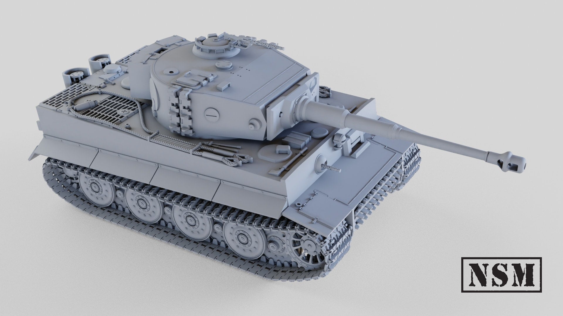 Tiger 1 Late Production by Night Sky Miniatures - Wargaming3D