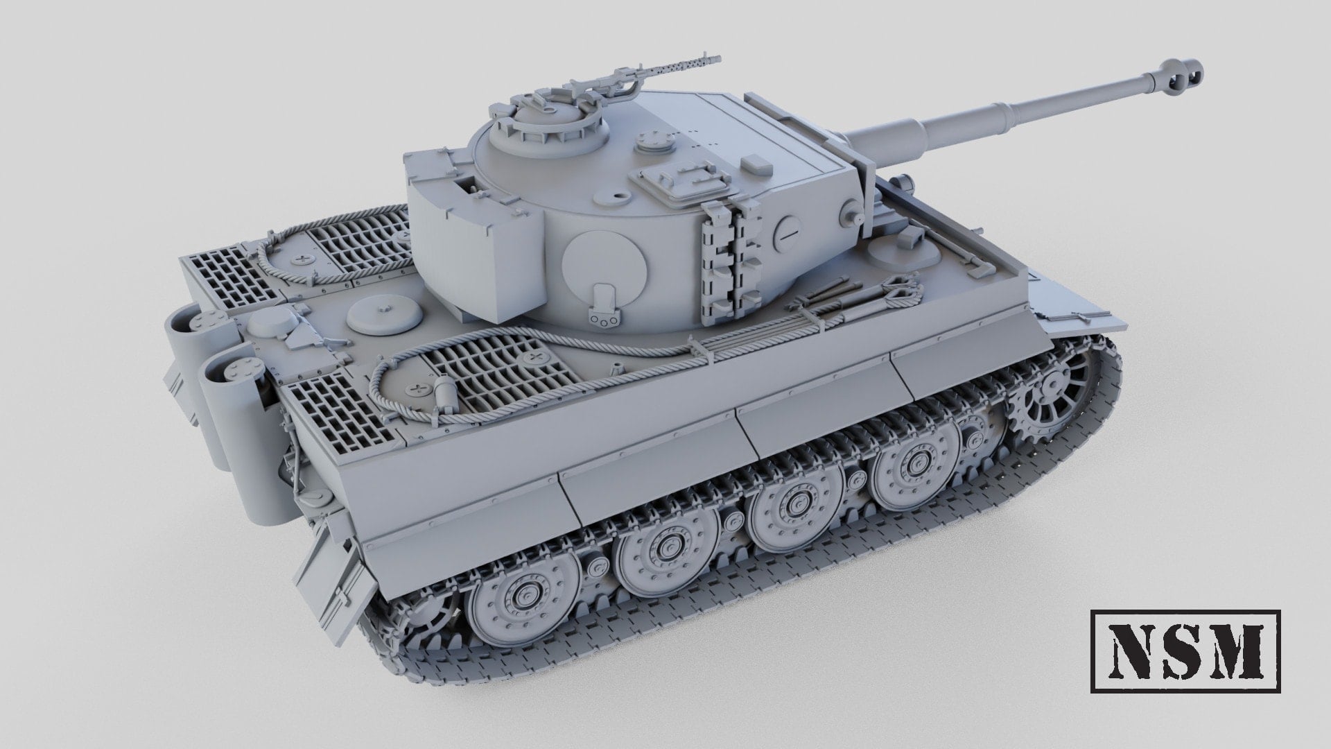 Tiger 1 Late Production by Night Sky Miniatures - Wargaming3D