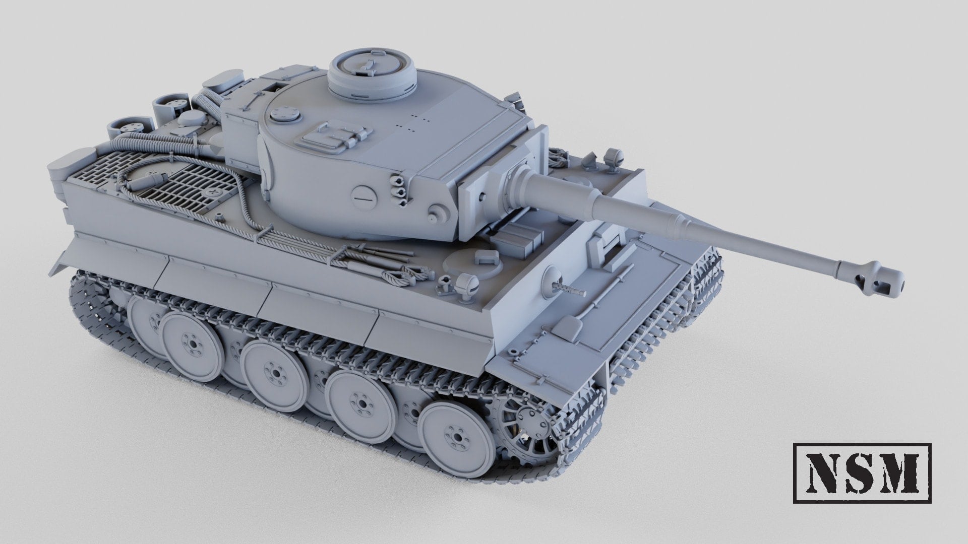 Tiger 1 Early Production by Night Sky Miniatures - Wargaming3D