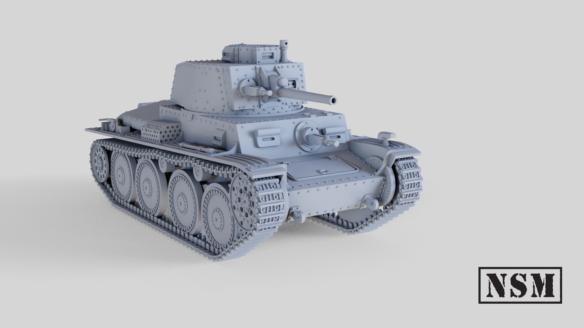 Panzer 38(t) by Night Sky Miniatures - Wargaming3D