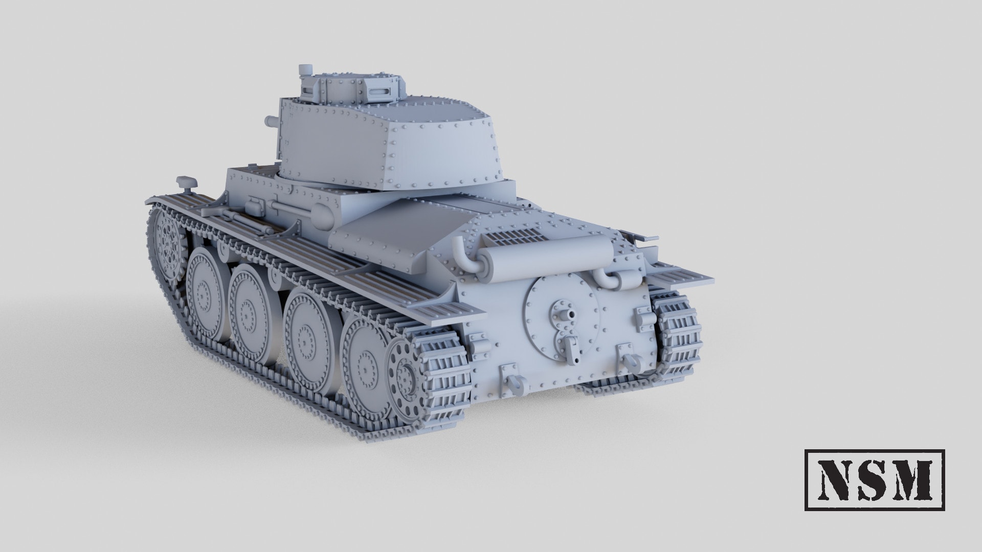 Panzer 38(t) by Night Sky Miniatures - Wargaming3D