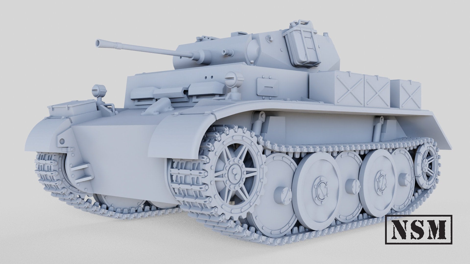 Panzer II Ausf L Luchs by Night Sky Miniatures - Wargaming3D