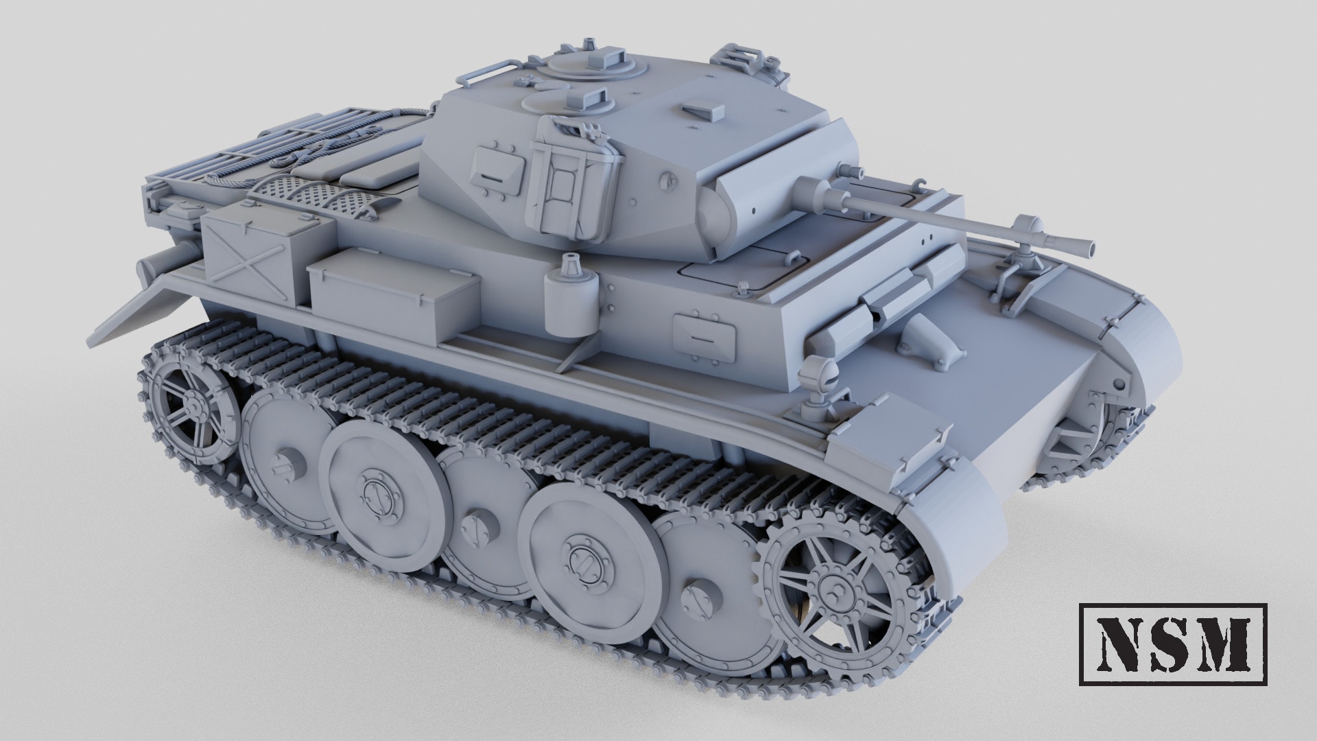 Panzer II Ausf L Luchs by Night Sky Miniatures - Wargaming3D